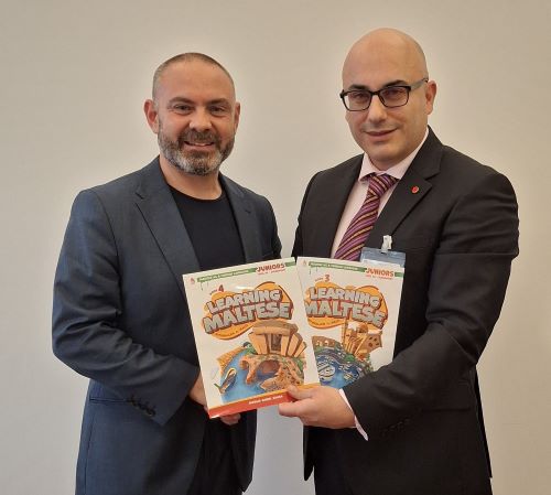With Dr Owen Bonnici